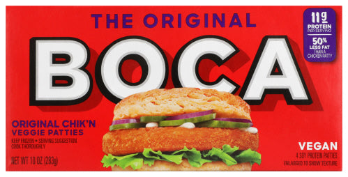 Boca Burgers Chicken Patties Original – Blossom Goods