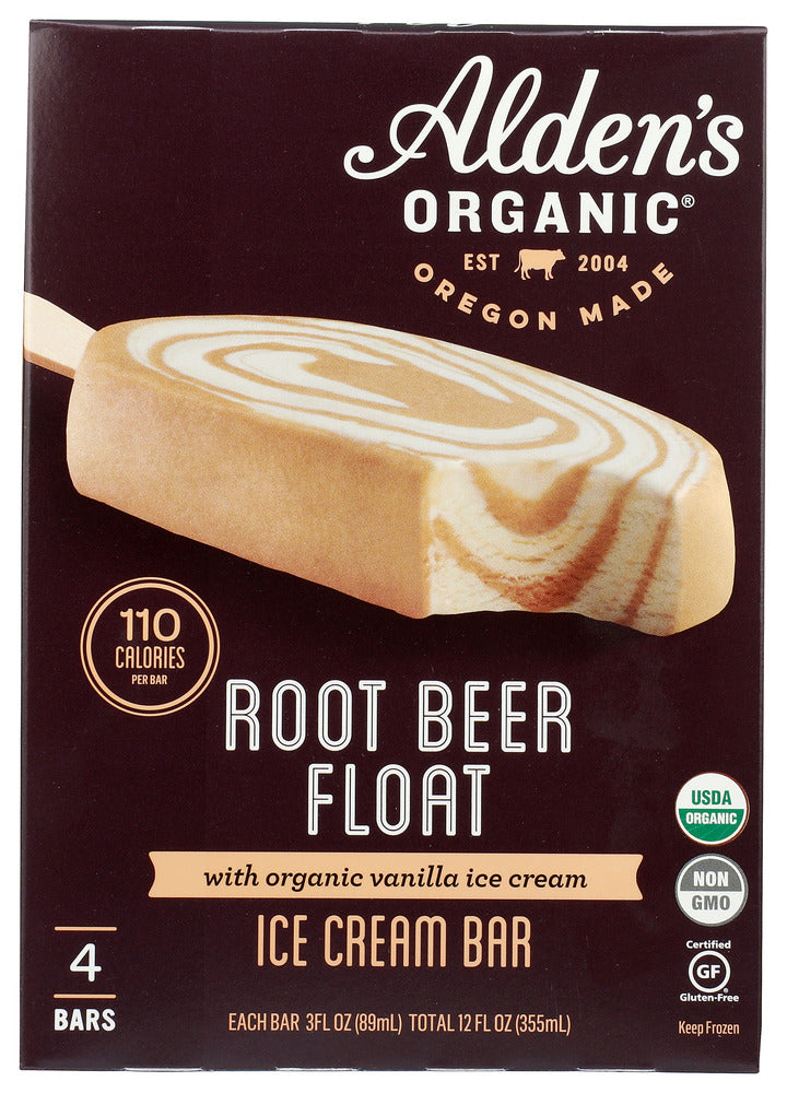 Aldens Organic Ice Crm Bar Root Beer Org – Blossom Goods