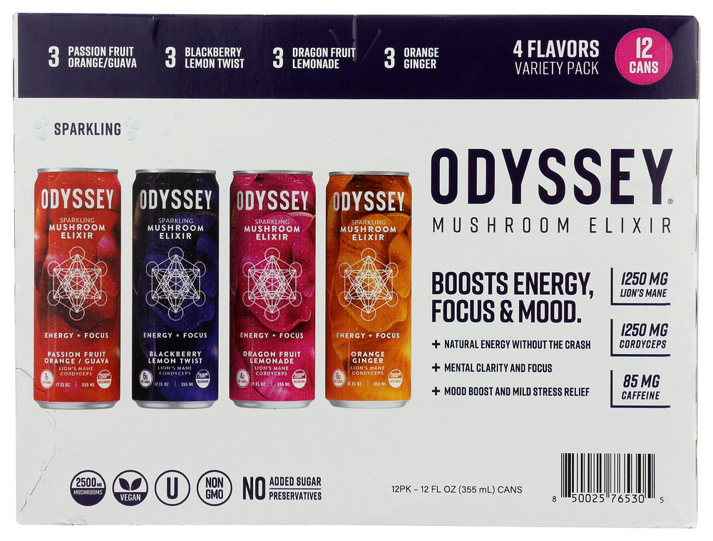 Odyssey Elixir Bev Sprkl 4var Pk 12ct – Blossom Goods