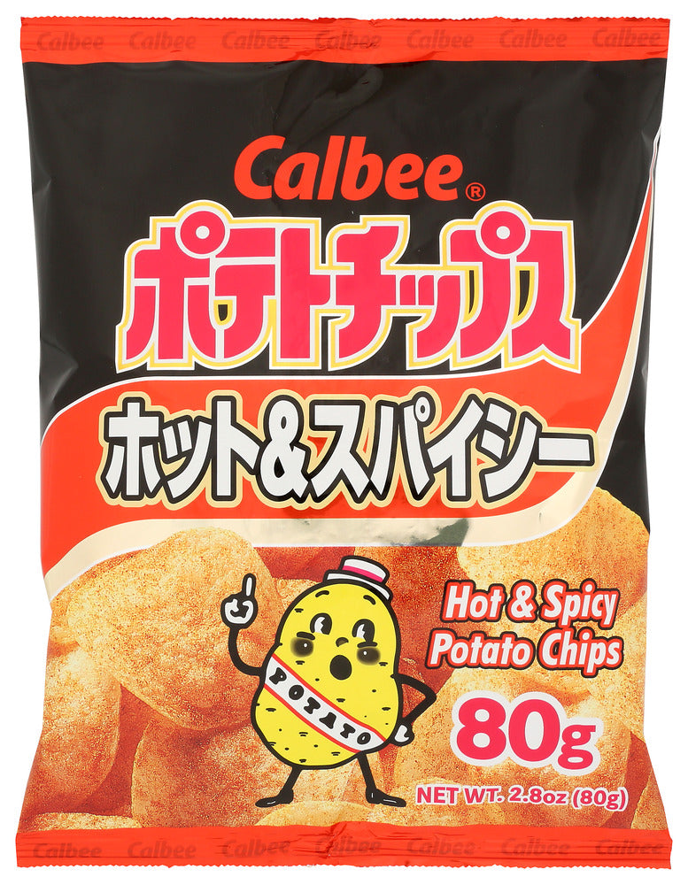 Calbee Chips Potato Hot N Spicy – Blossom Goods