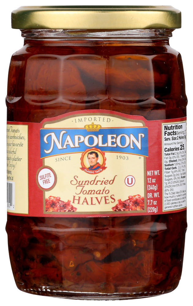 Napoleon Tomatoes Sundried Halves – Blossom Goods