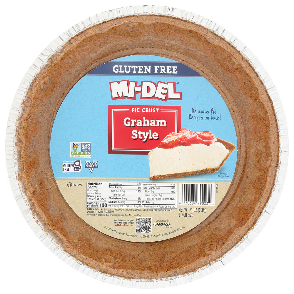 Midel Pie Crust Gf Graham Style – Blossom Goods