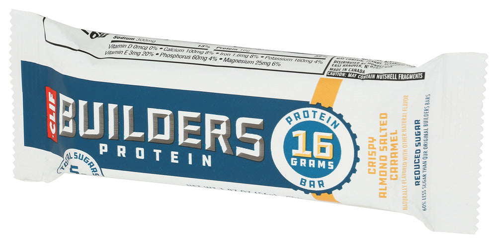 Clif Builder Bar Almd Sltcarm Protein – Blossom Goods
