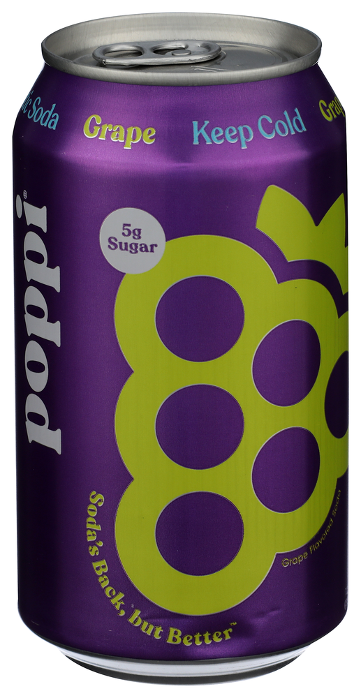 Poppi Soda Probiotic Grape – Blossom Goods