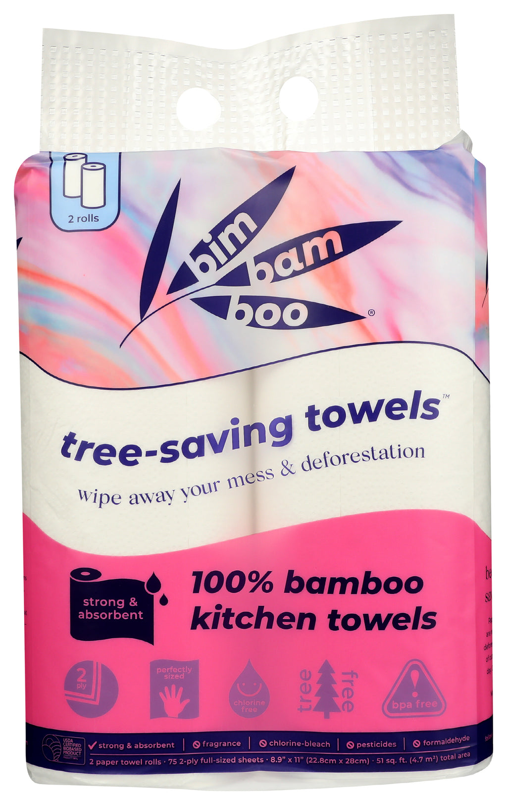 Bim Bam Boo Paper Towels 2 Ply – Blossom Goods
