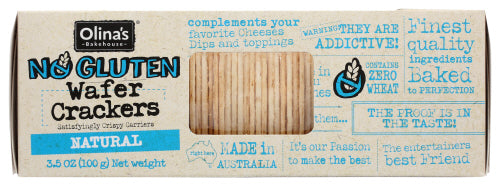 Olinas Bakehouse Cracker Wafer Natural – Blossom Goods
