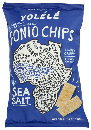 Yolele Chips Fonio Sea Salt – Blossom Goods
