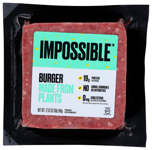 Impossible Foods Ground Beef Pb Brick – Blossom Goods